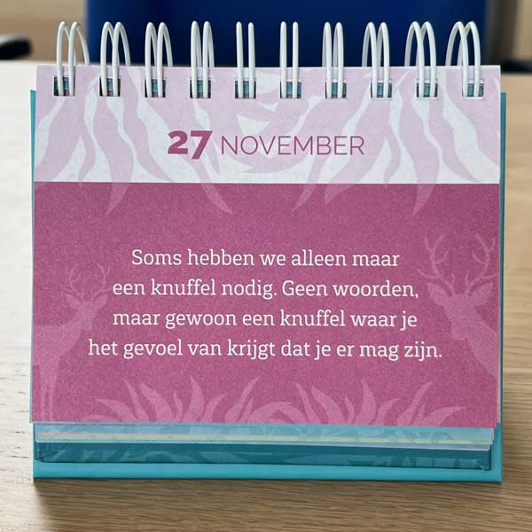 Bureaukalender positieve spreuken - 10 jaar de beste spreuken
